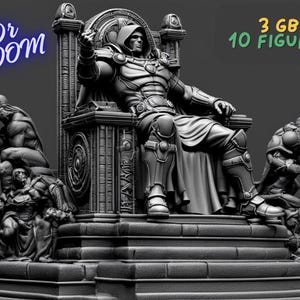 Doctor Doom Armor Stl Files - Etsy