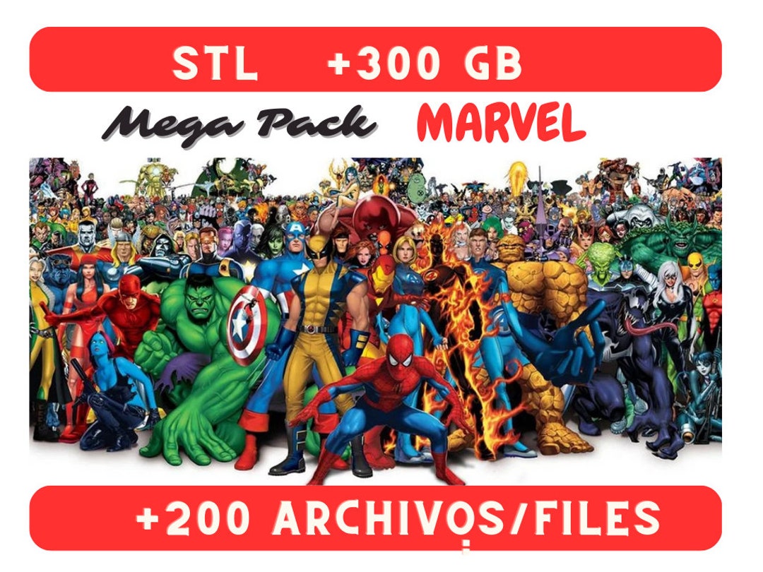 Mega Pack STL para imprimir en 3D - Etsy España