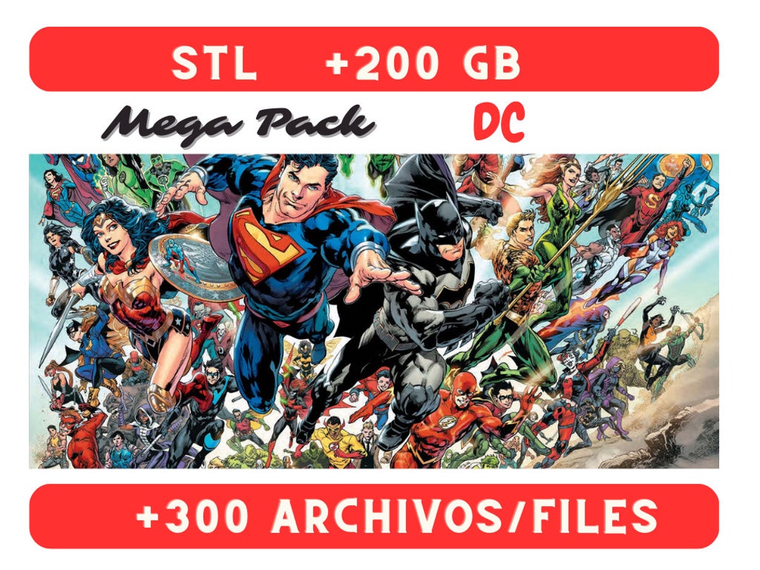 Mega Pack to Print in 3D - Etsy