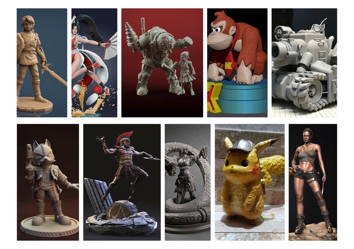 MEGA STL FILE - Etsy