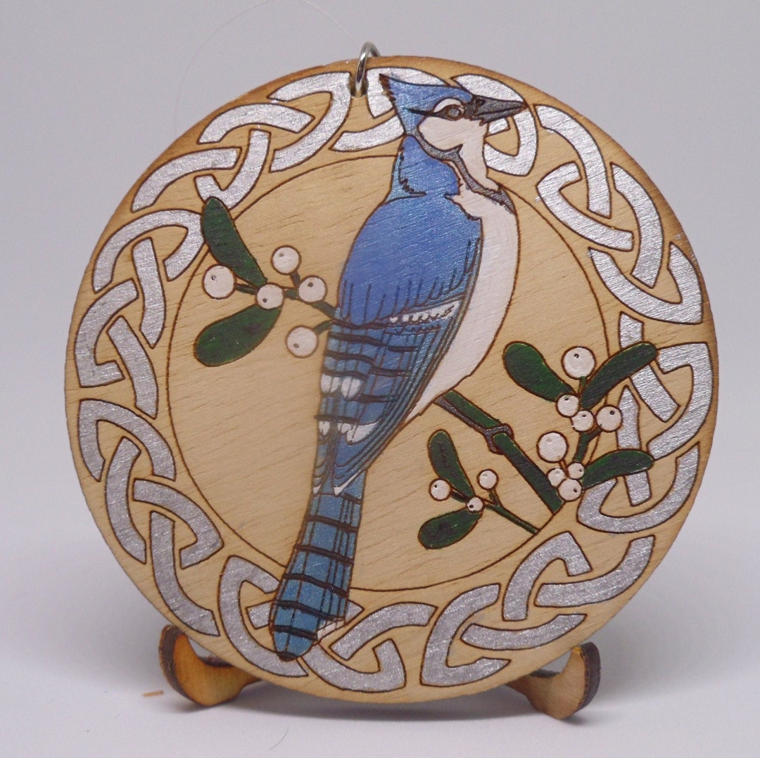 Blue-jay Christmas Ornament - Etsy