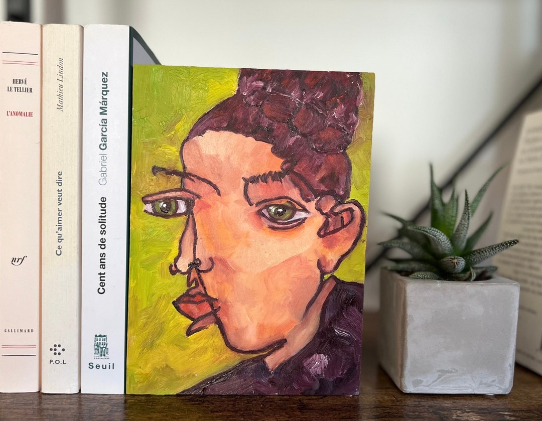Sol - Oil Painting on Wood - Etsy