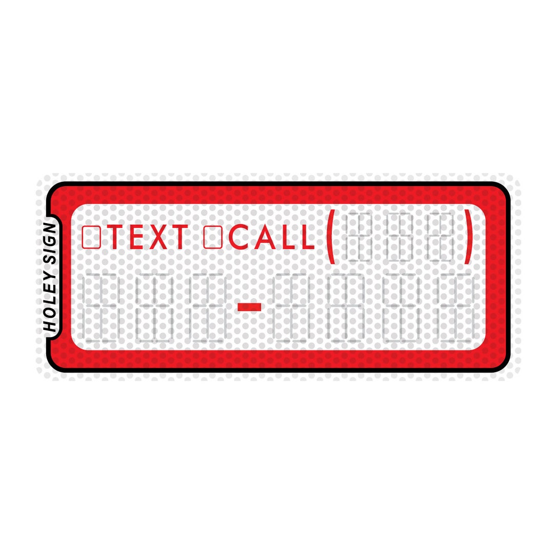 See Through for Sale Signs and Decals for Vehicle Windows / 14" by 6 ...