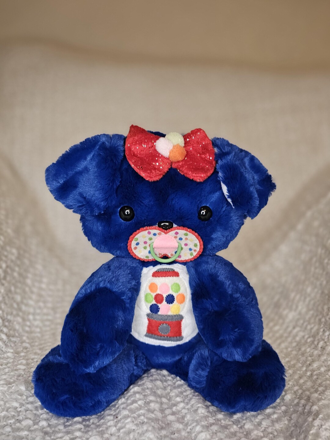 Bindi the Bubblegum Pup Plushie Stuffed Animal - Etsy