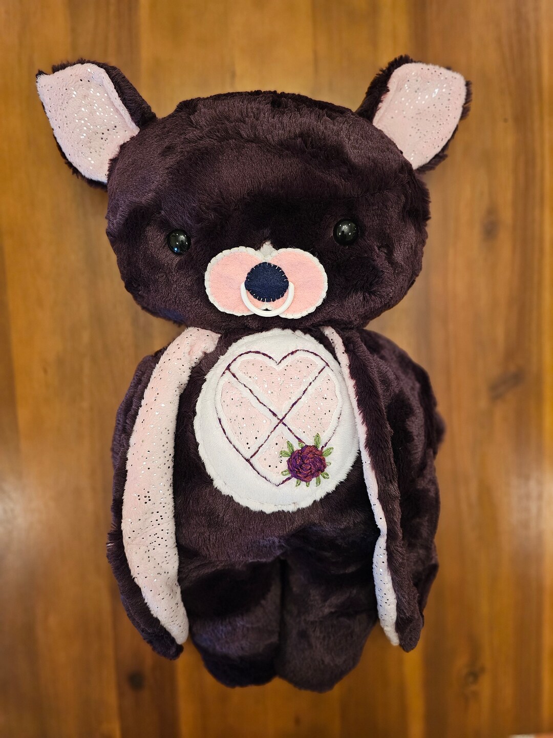 Cora the Baby Bat LIGHTLY Weighted Plushie Stuffed Animal - Etsy