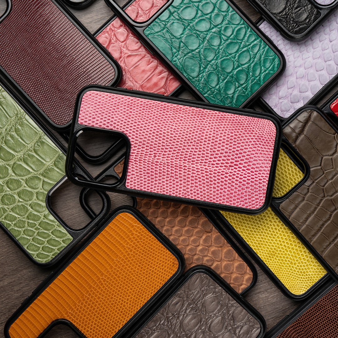 Experience Luxury With A&V Lizard Phone Case - Etsy