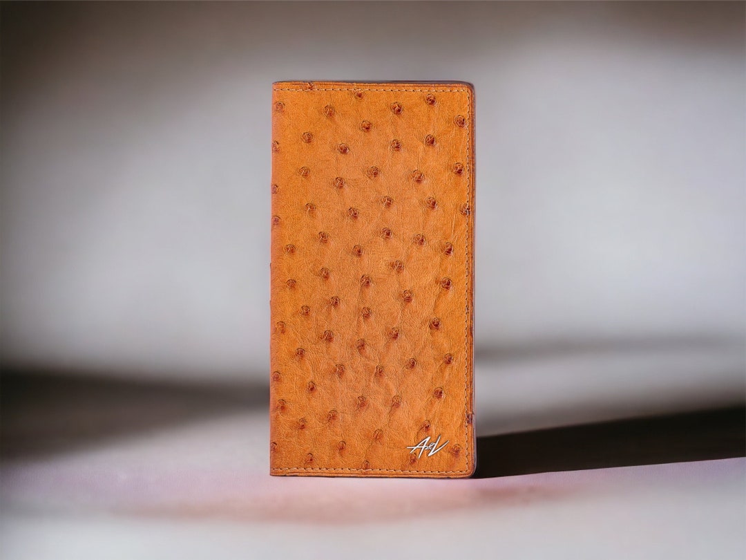 Designer Long Wallet, Ostrich Women Wallet, Luxury Long Wallet, Exotic ...