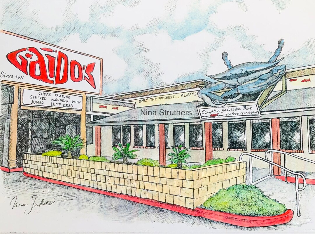 Gaidos Restaurant, Galveston Texas - Etsy