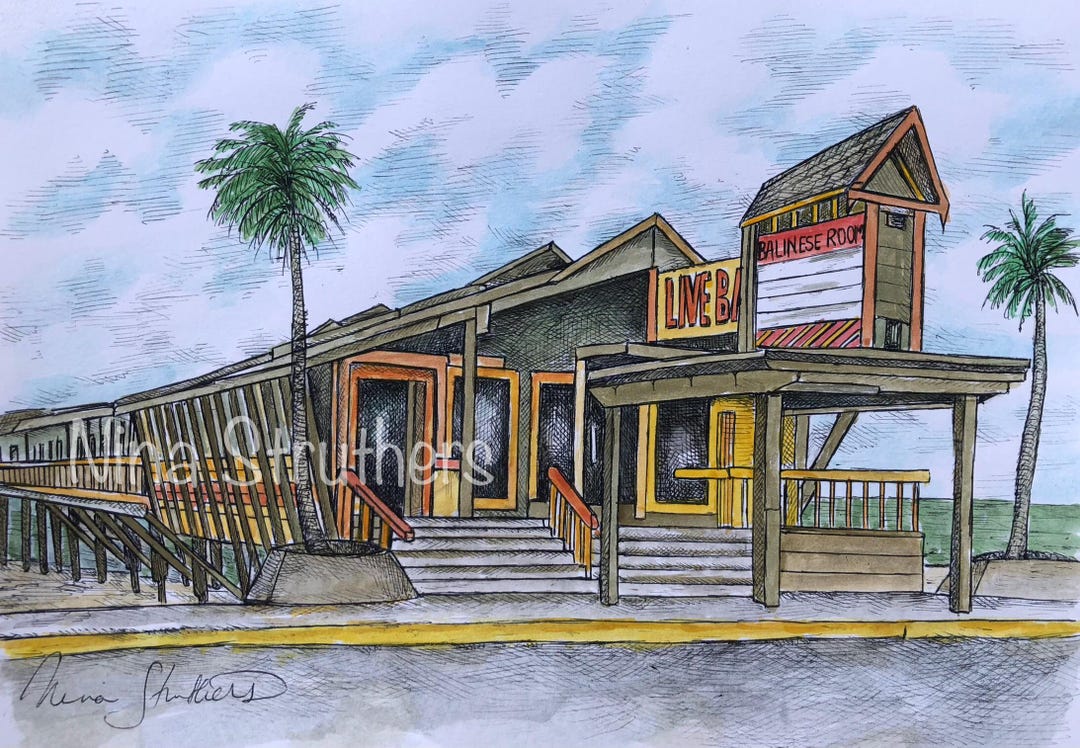 Balinese Room, Galveston Texas - Etsy
