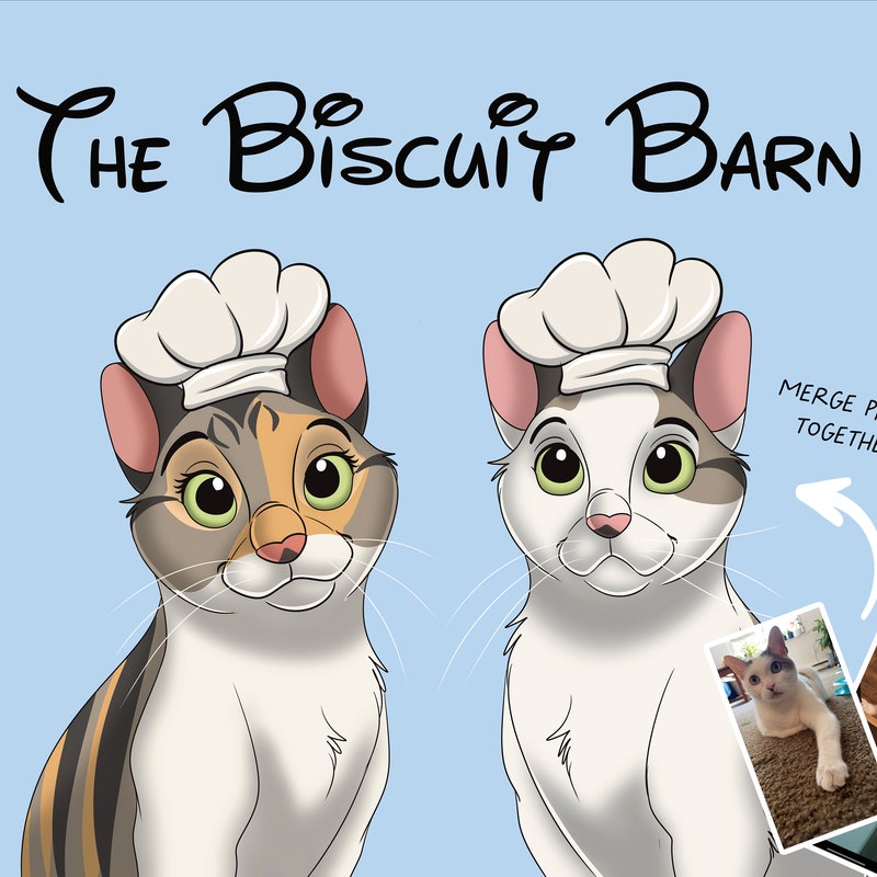 Pet Disneyfication - Etsy