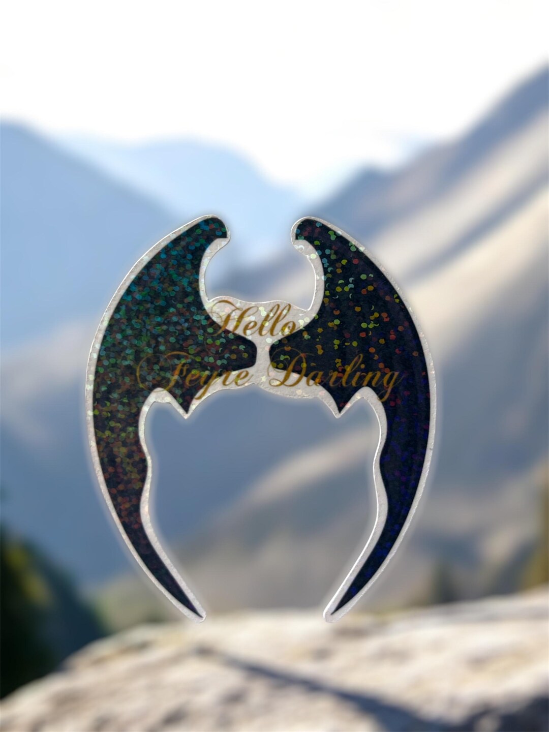 Acotar Holographic Sticker - Officially Licensed | Hello Feyre Darling ...