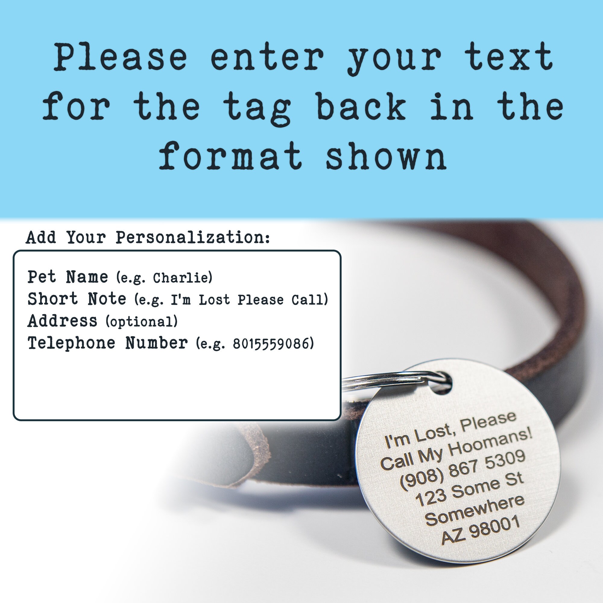 Link's Legendary Custom Dog Name Tag, Eco Friendly Gift for Pet Parents ...