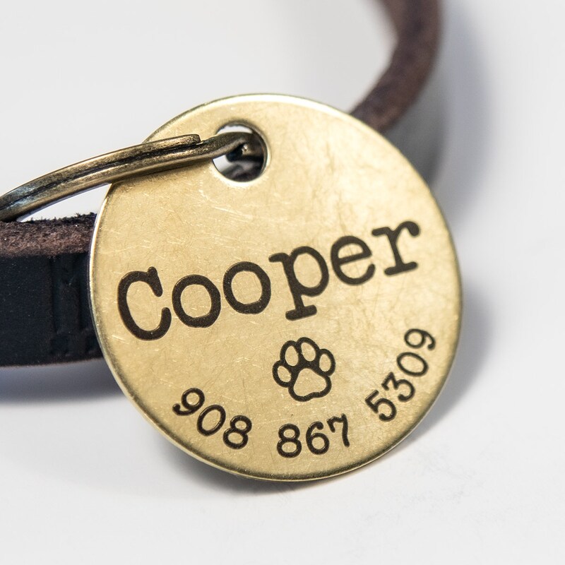 Dog Name Tags - Etsy