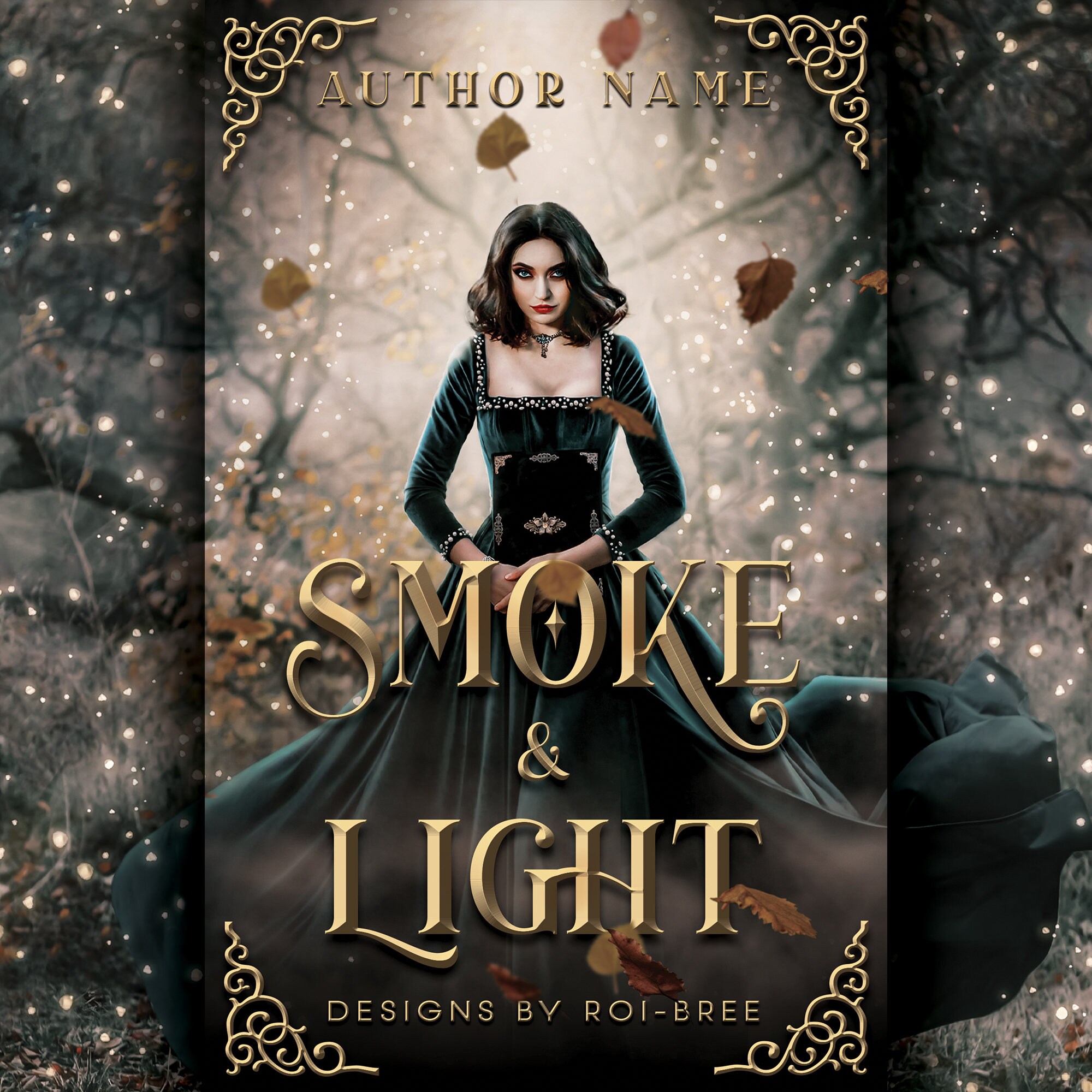 Premade Fantasy Romance Book Cover Paranormal Romance Magic Mystical Young Adult Fantasy