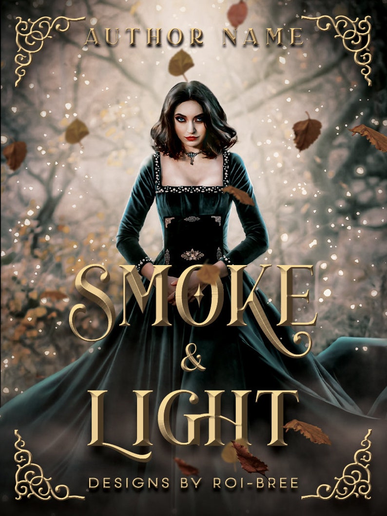 Premade Fantasy Romance Book Cover, Paranormal Romance, Magic, Mystical ...