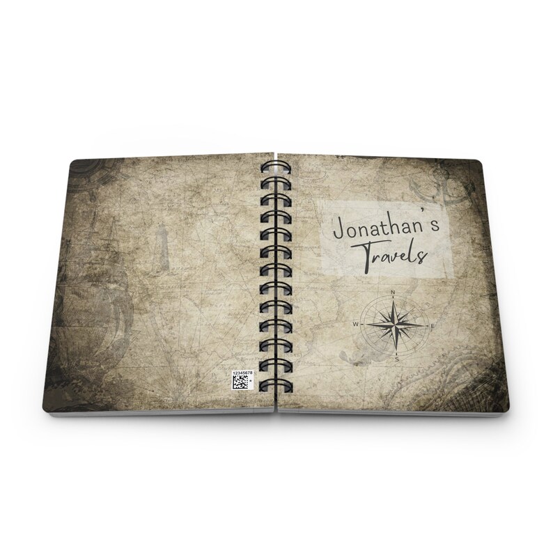 Personalized Travel Journal Custom Adventure Journal Gift for Traveler ...