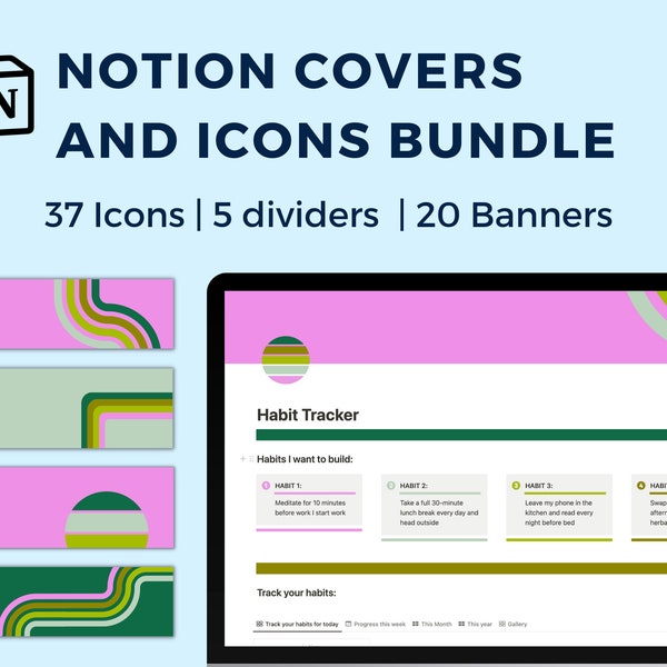 Custom Notion Covers - Etsy UK