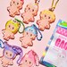 Kewpie Gacha Keychain Sweet Edition - Etsy