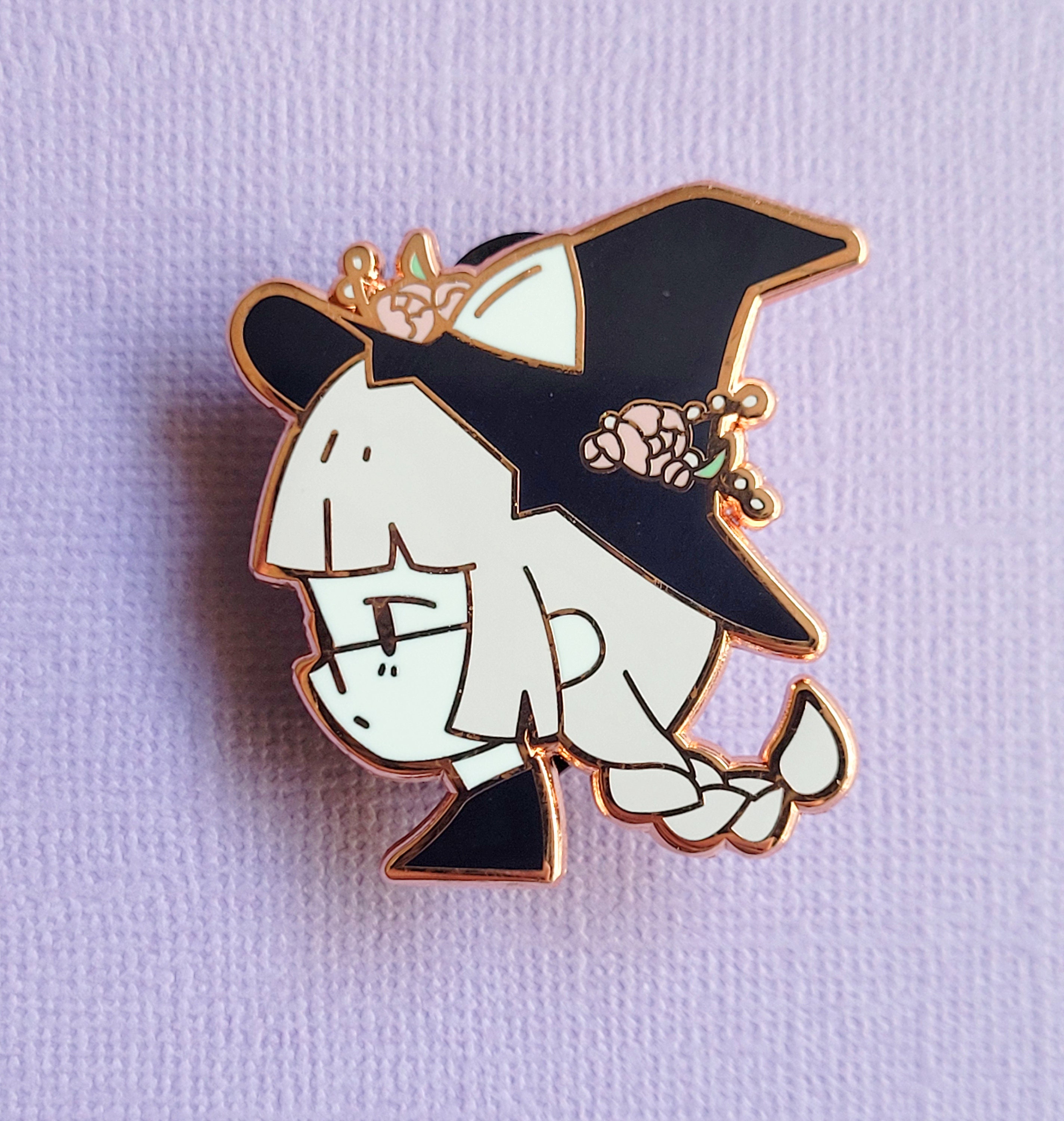 Witch Enamel Pin - Etsy