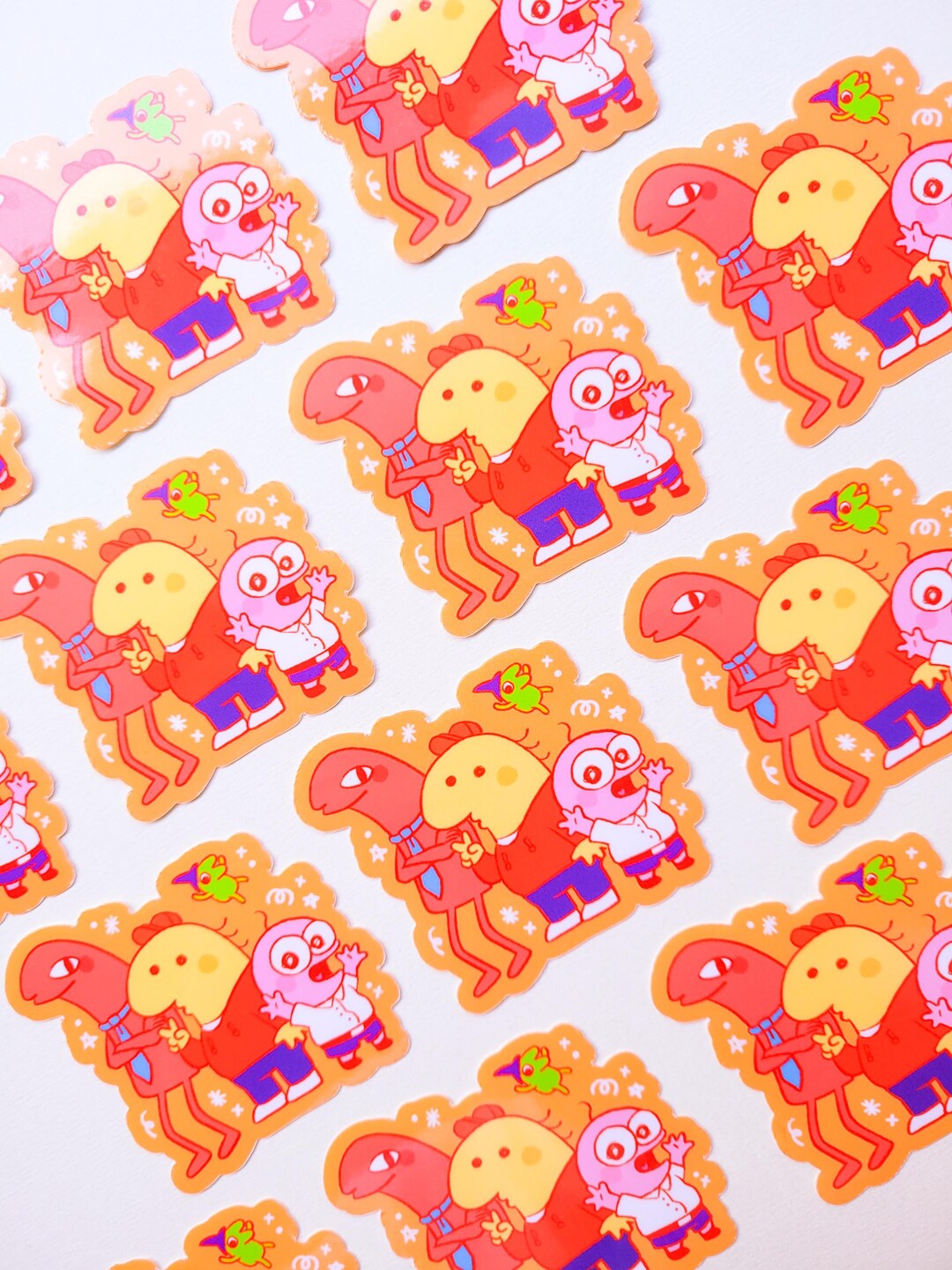 Smiling Friends Sticker - Etsy