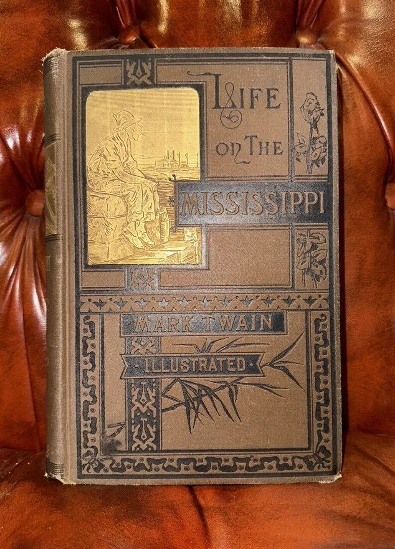 Rare Mark Twain First US Edition of ‘life on the Mississippi ...