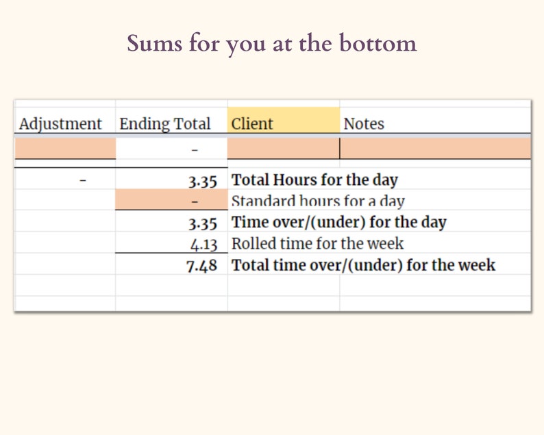 Timesheet Google Spreadsheet Template Monday Start Weekly - Etsy Timesheet Google Spreadsheet Template Monday Start Weekly - Etsy
