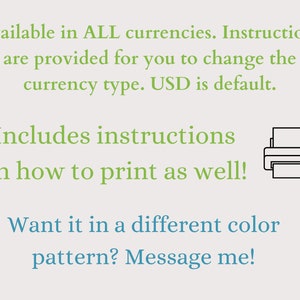 Church Donations Monthly Sheet, Tithe, Google Sheet, Bookkeeping ...