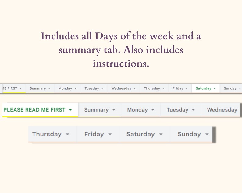 Timesheet Google Spreadsheet Template Monday Start Weekly - Etsy Timesheet Google Spreadsheet Template Monday Start Weekly - Etsy