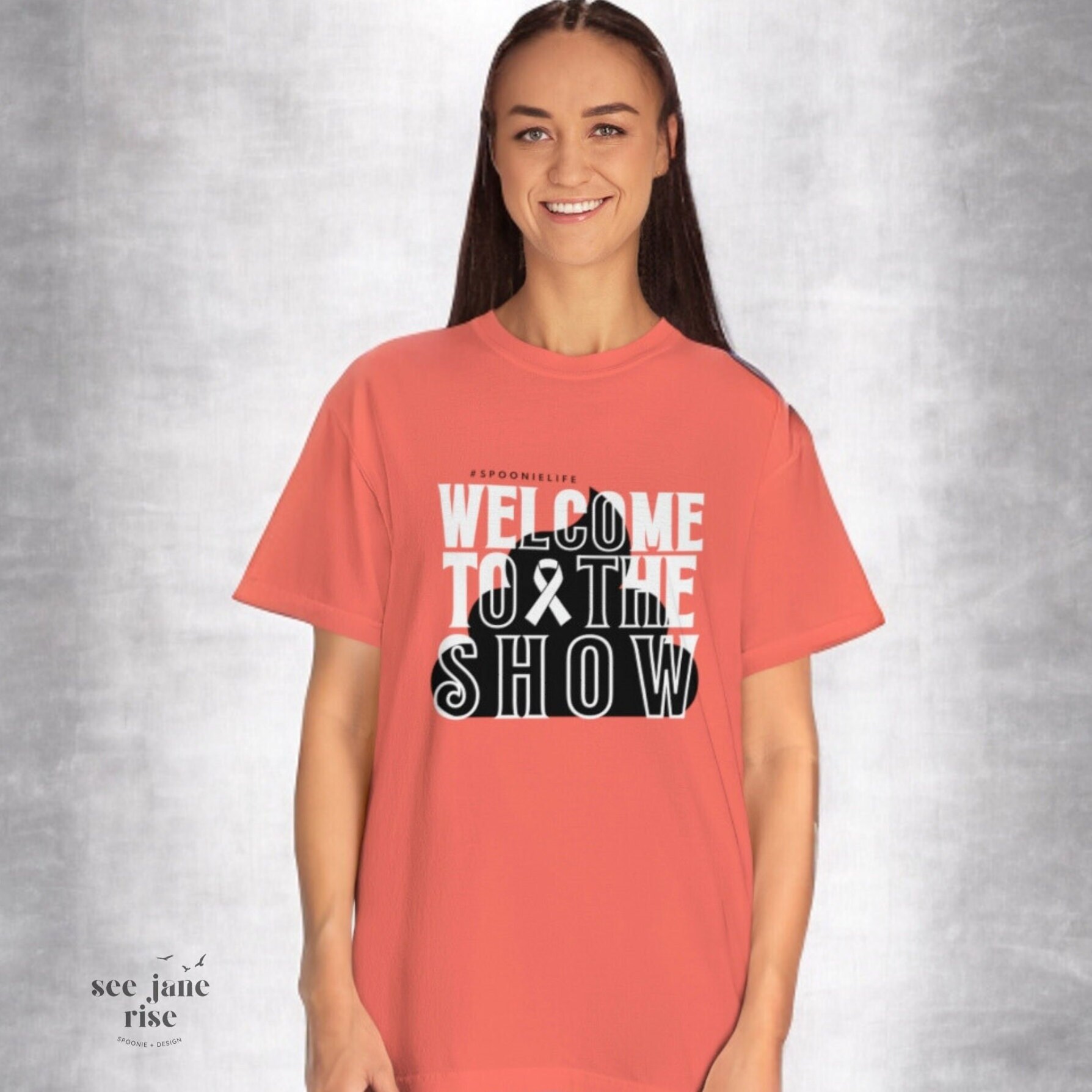 Welcome to the Shit Show Poop Emoji Spoonie Life Unisex - Etsy
