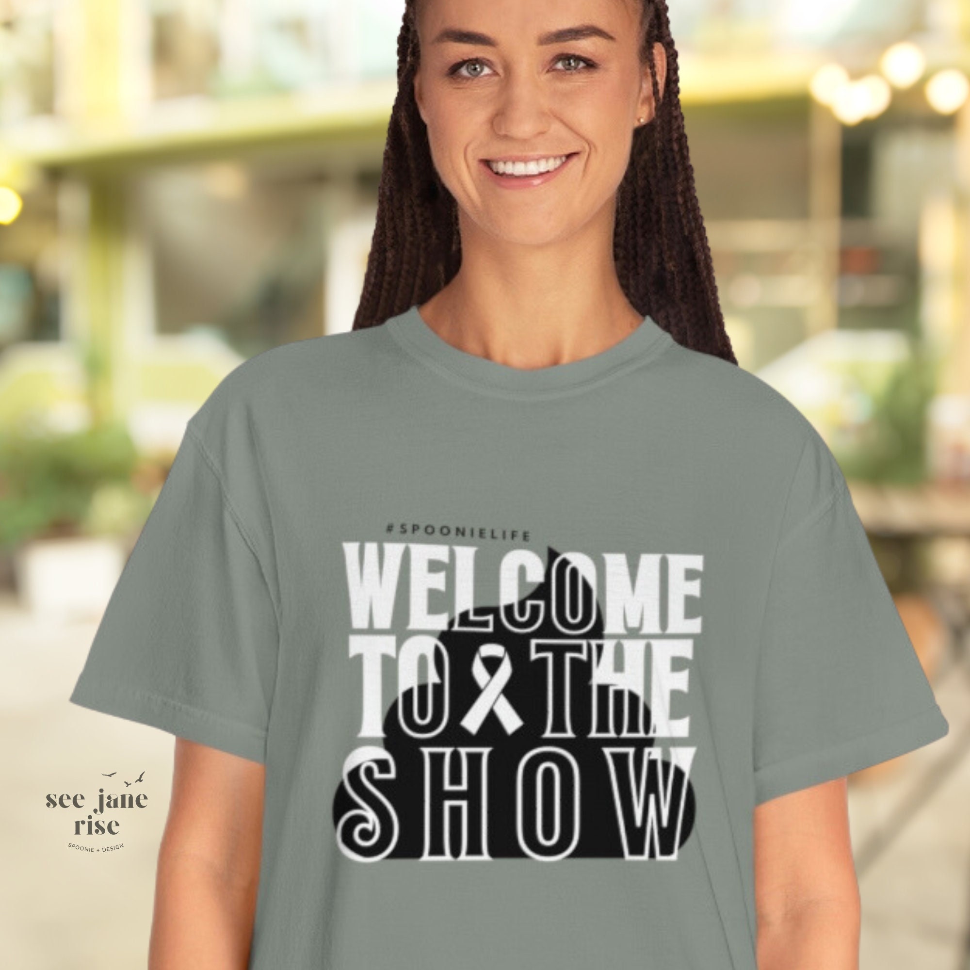 Welcome to the Shit Show Poop Emoji Spoonie Life Unisex - Etsy