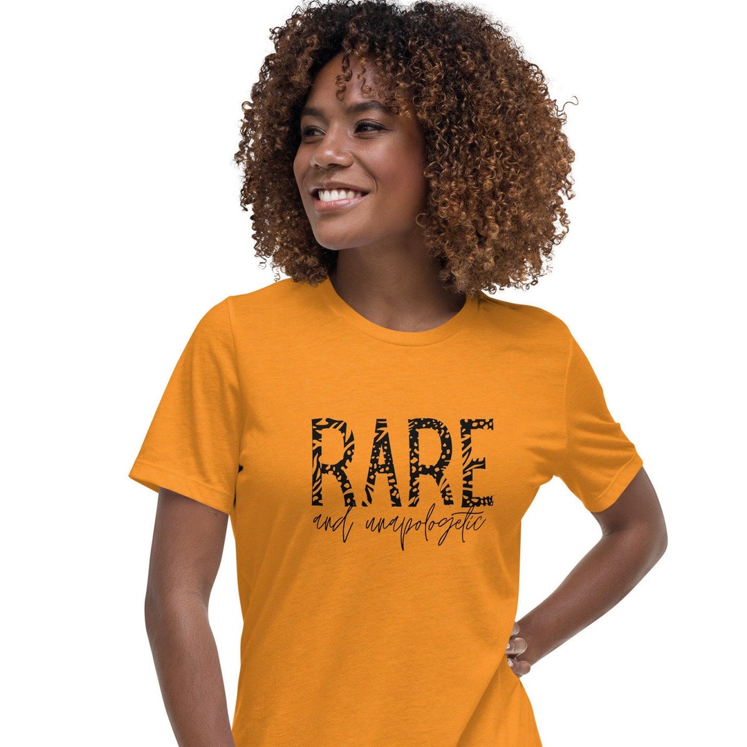 Rare and Unapologetic, Zebra Print, Chronic Illness Tee, Rare Diseases ...