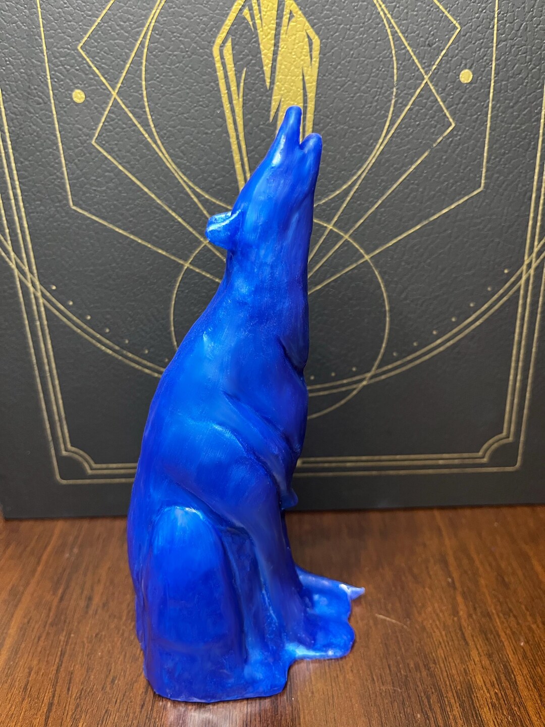 Dragon Age Veilguard Fen'harel Lyrium Dread Wolf Statue 6" - Etsy