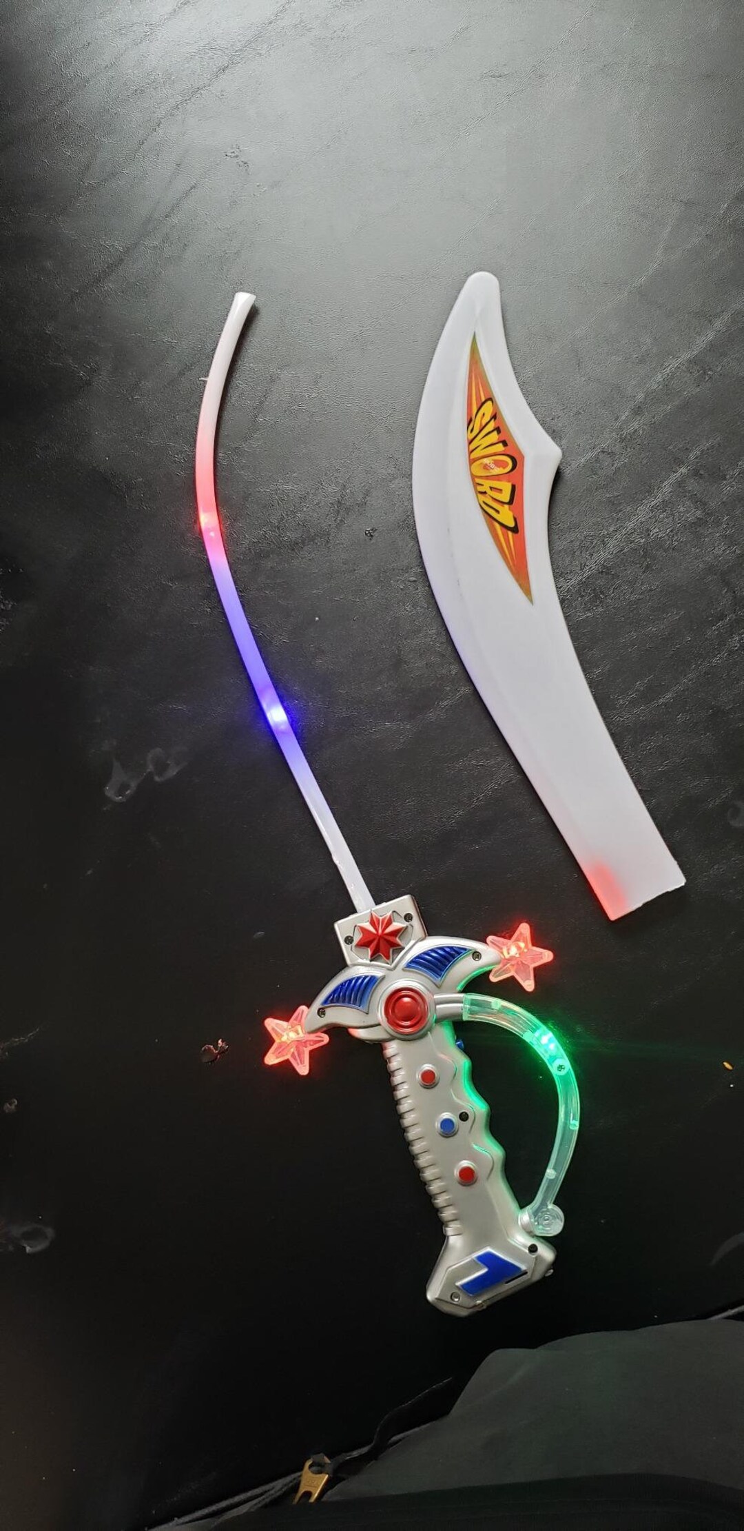 Deluxe Pirate 19.5 LED Light up Flashing Buccaneer Swords With Motion ...