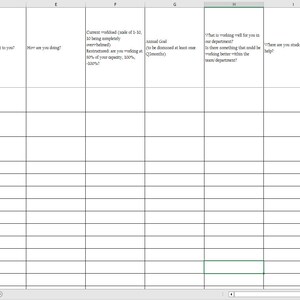 One on One Template - Etsy