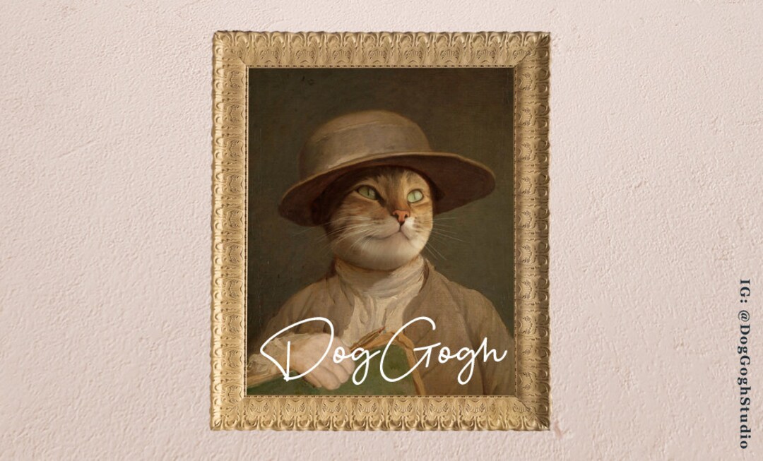 Royal Custom Pet Portrait, Royalty Pet Portrait, Dog Portrait, Cat ...