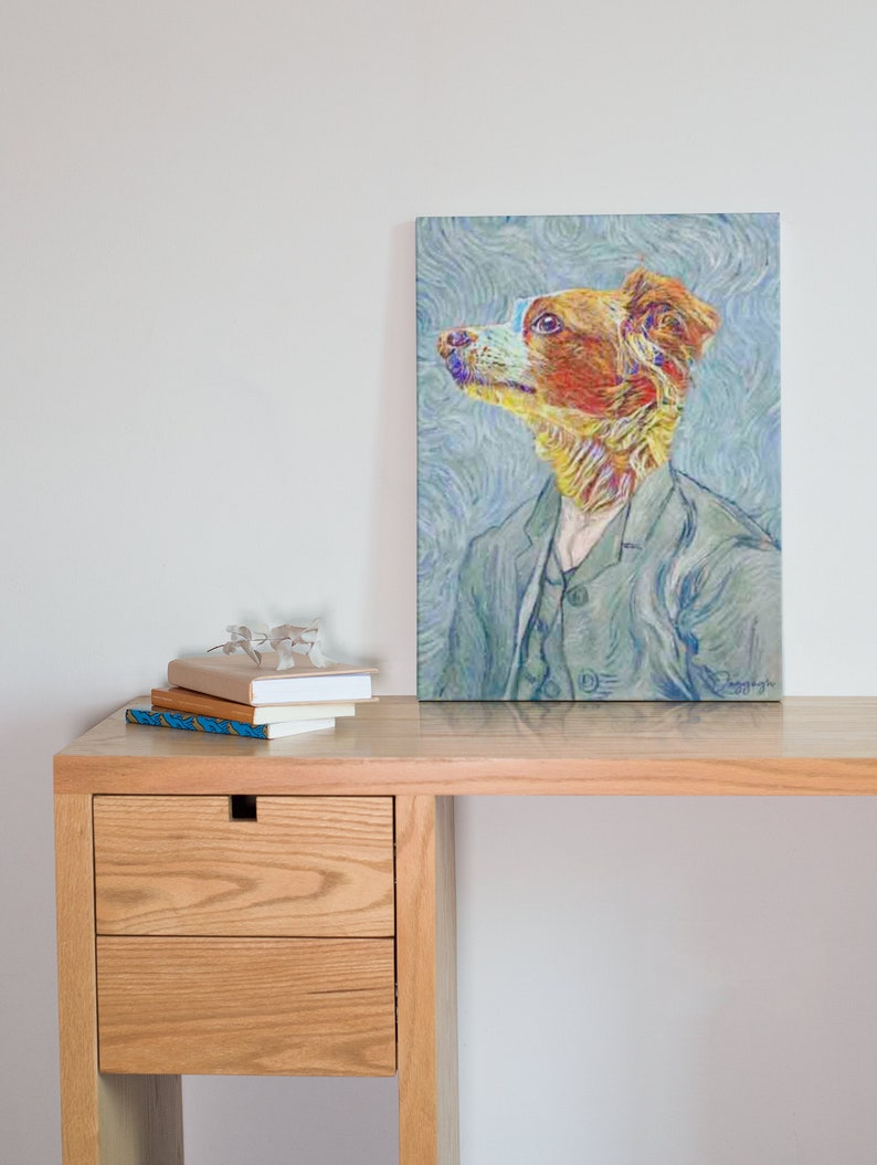 Custom Pet Portrait, the Great Wave, Funny Pet Portrait, the Great Wave ...