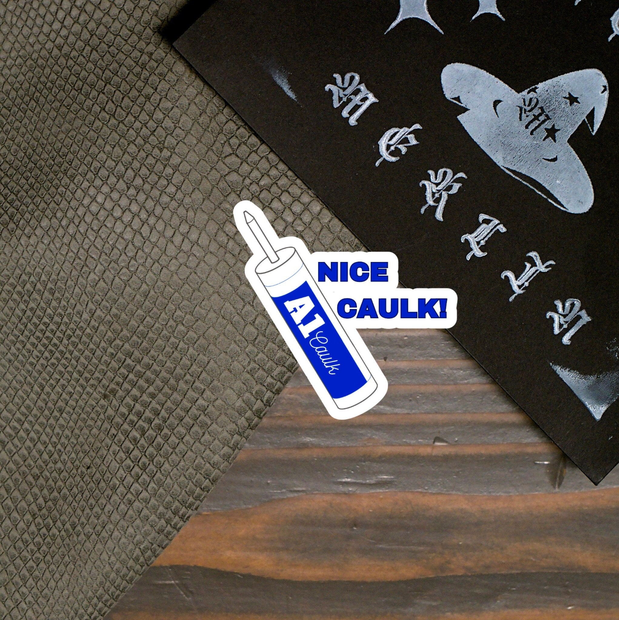 Nice Caulk Meme Sticker - Etsy