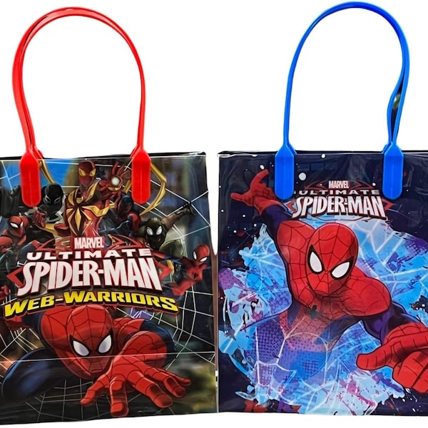 Spiderman Birthday Goody Bag - Etsy