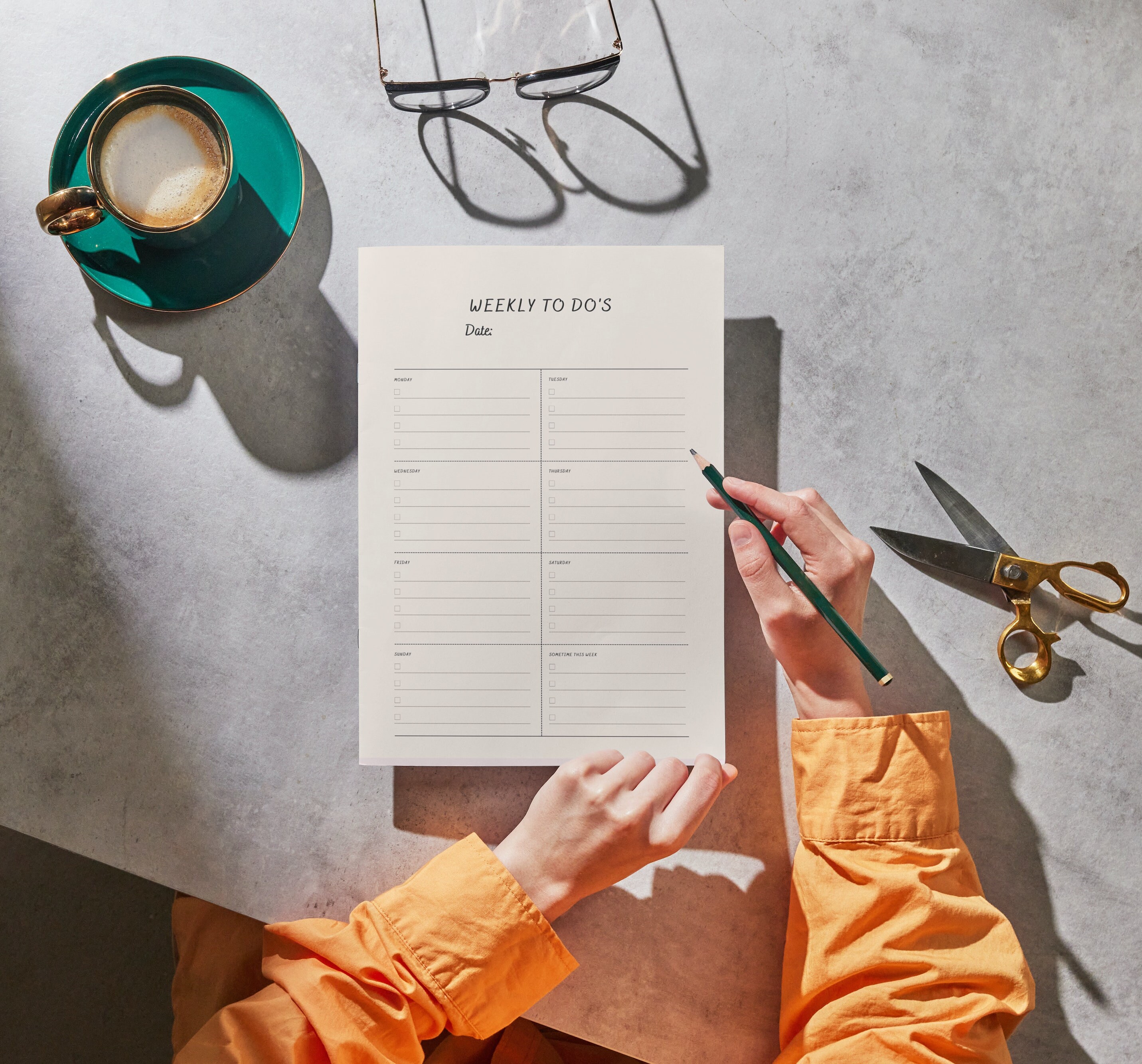 Simplified Planning Templates to Increase Productivity in Your Days 5 ...