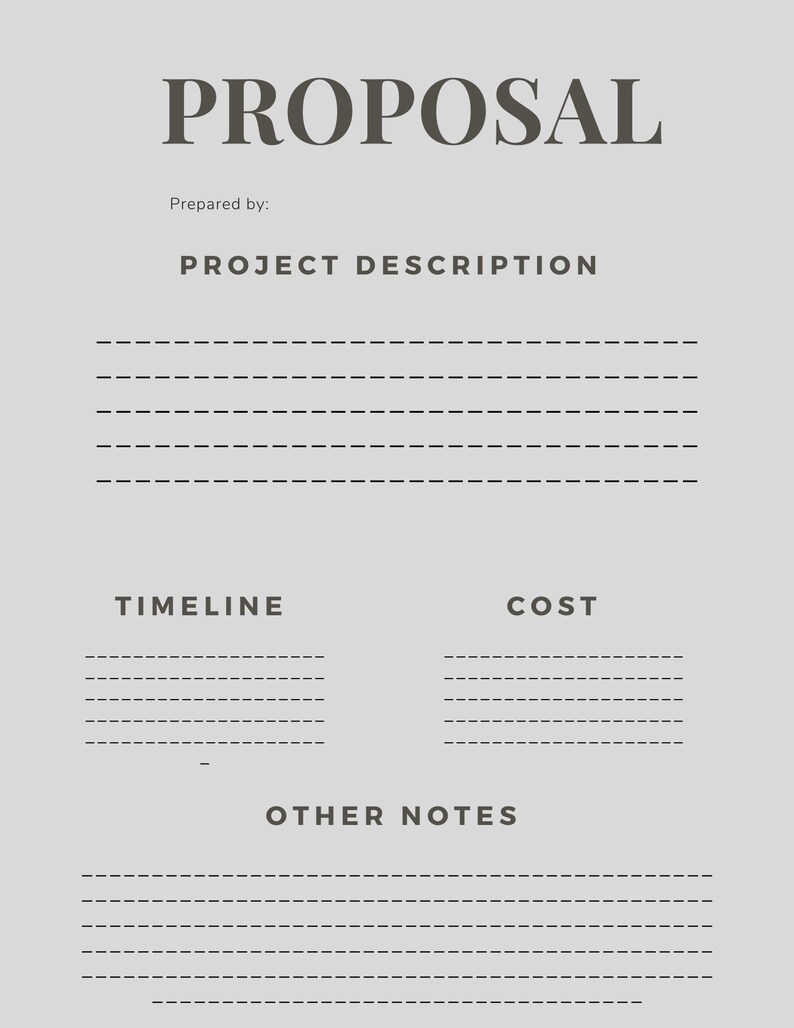 Simple Business Proposal Bundle for Productive Steps Forward in Your ...