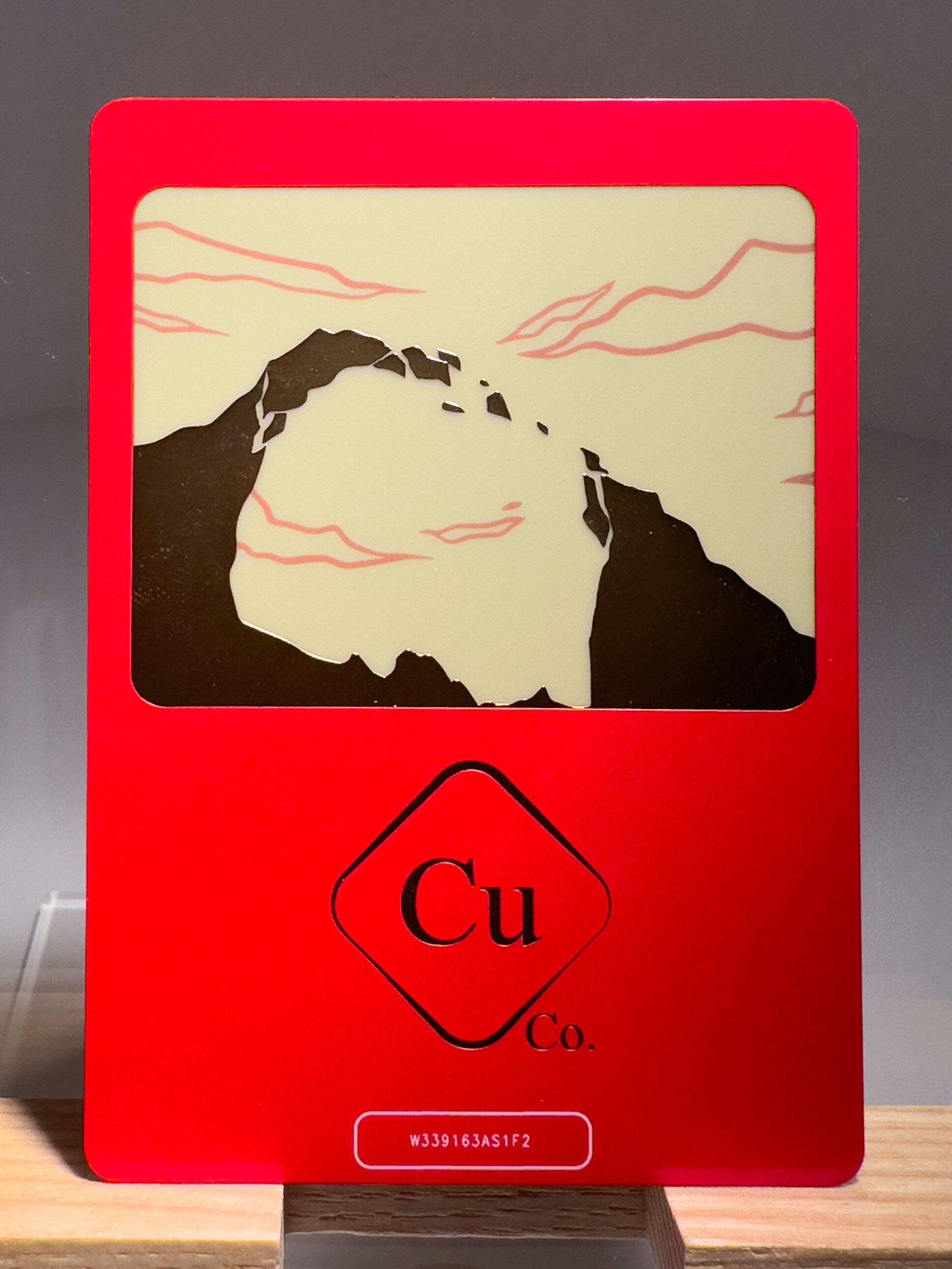 Basic Land Mountain, Full Art Gold Plated Proxy Card - Etsy