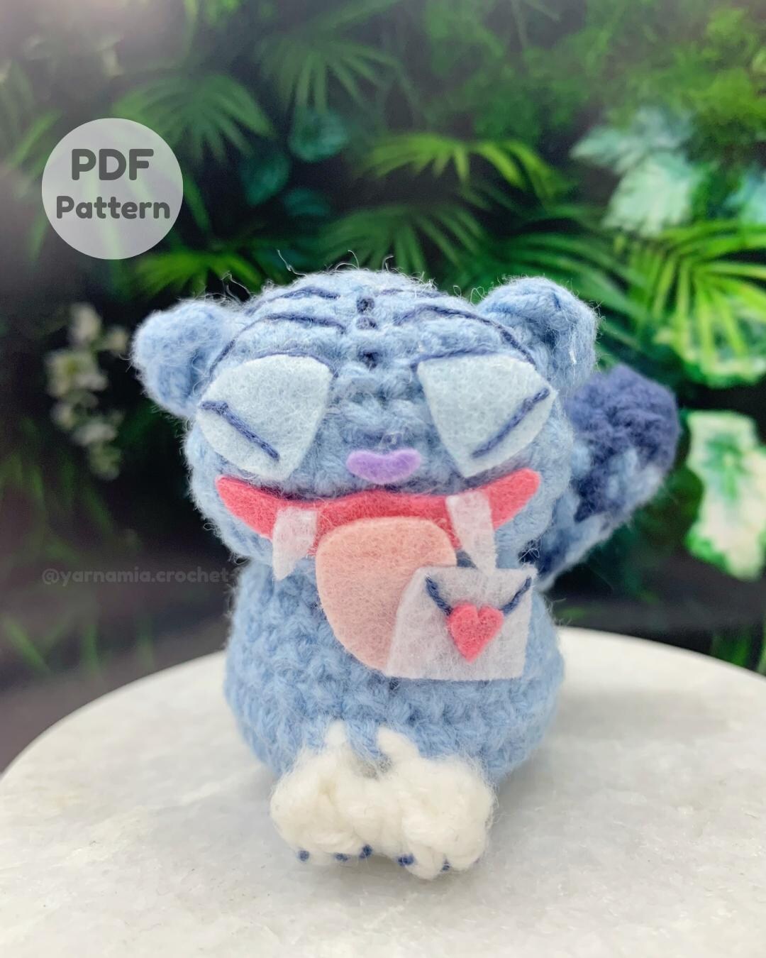 Amigurumi Pattern - Derpy the Tiger (k-pop Demon Hunters) Crochet PDF ...