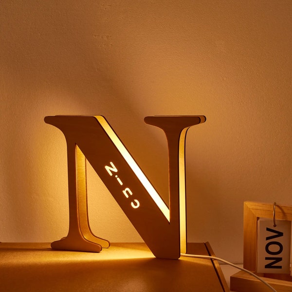Lamp Letter - Etsy
