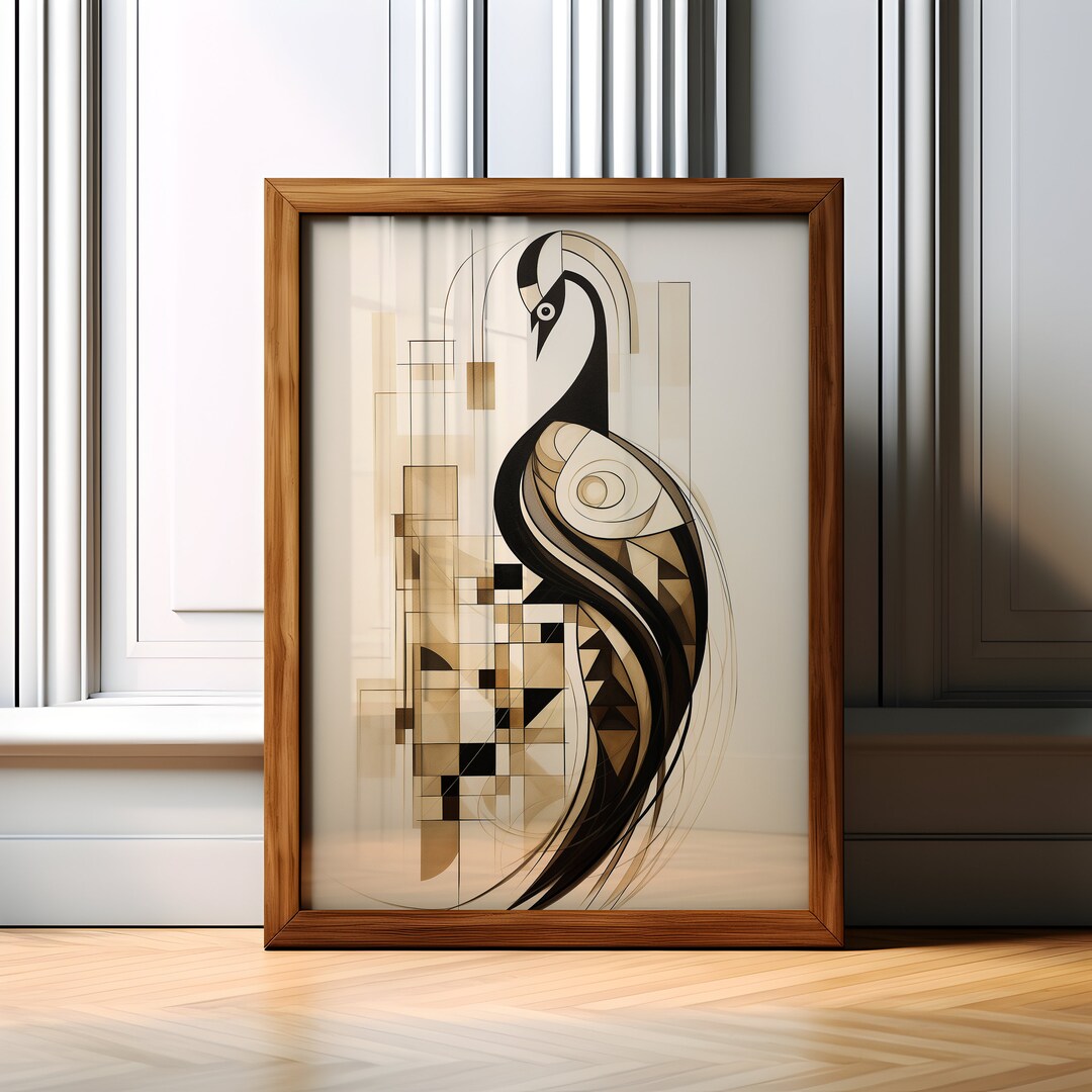 Wild Turkey Minimalist Wall Art, Turkey Poster Print, Vintage Style ...