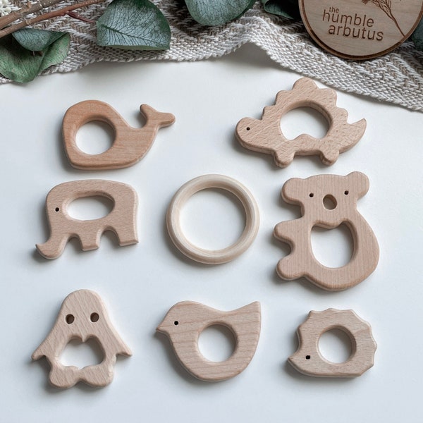 Wooden Teethers - Etsy