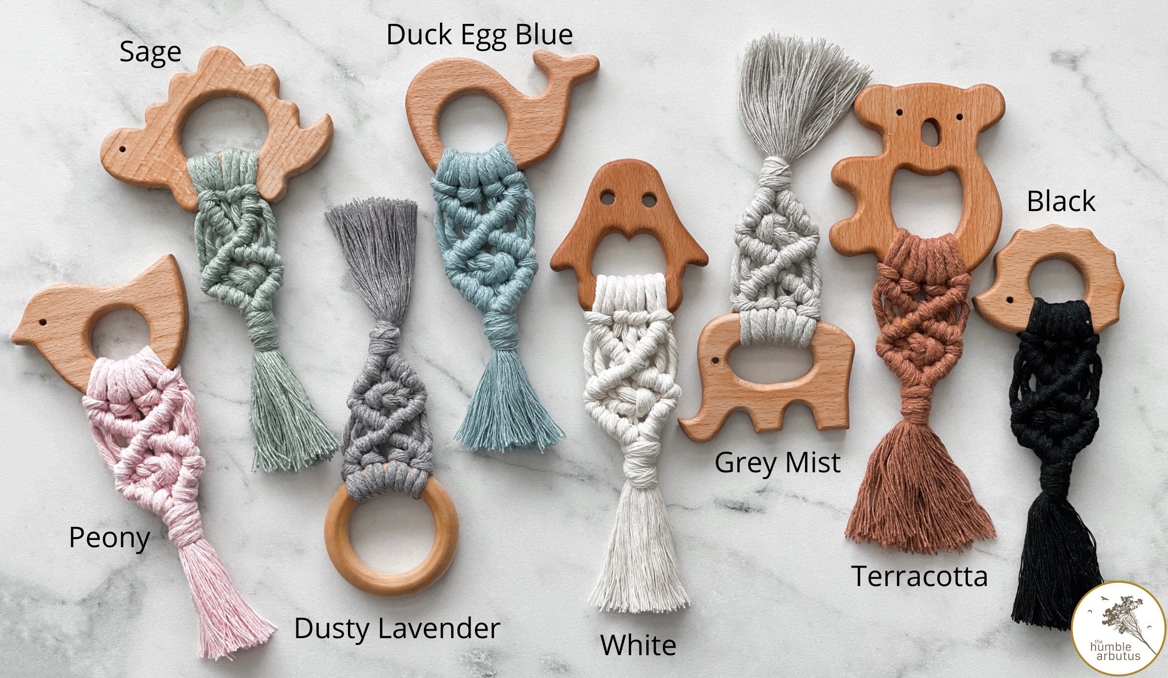 Sensory Wooden Animal Teether Toy, Boho Teething Toy, Organic Baby Toy ...