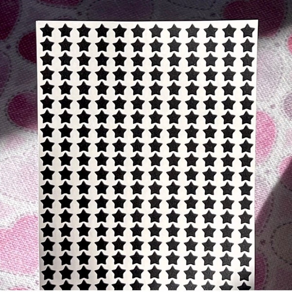Matte Black Stickers - Etsy