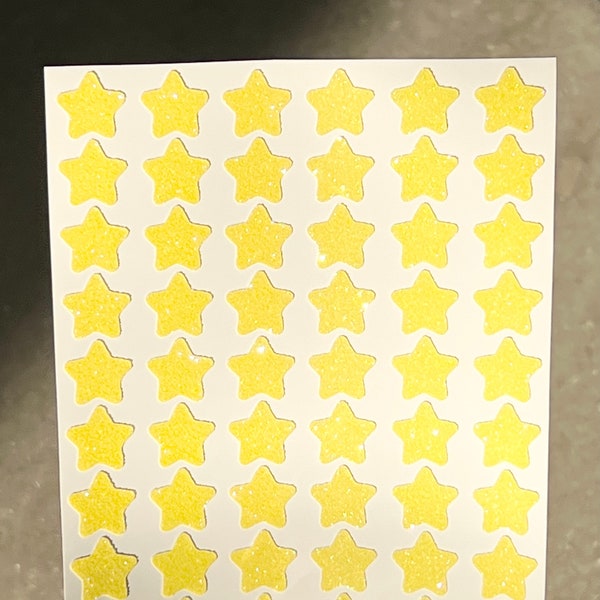 Yellow Stickers - Etsy