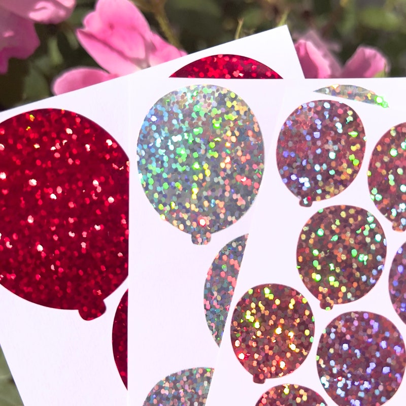 Balloon Stickers - Etsy