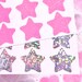 1 Inch Star Stickers 26 Mm 18 Stickers Glitter, Sparkle, Pastel and ...